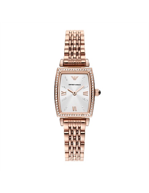 Emporio Armani Rose Gold-tone Analogue Watch | David Jones