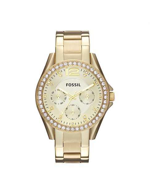 Fossil Riley Chronograph Watch | David Jones