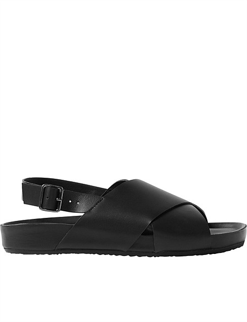 Assembly Label Crossover Sandal Black | David Jones