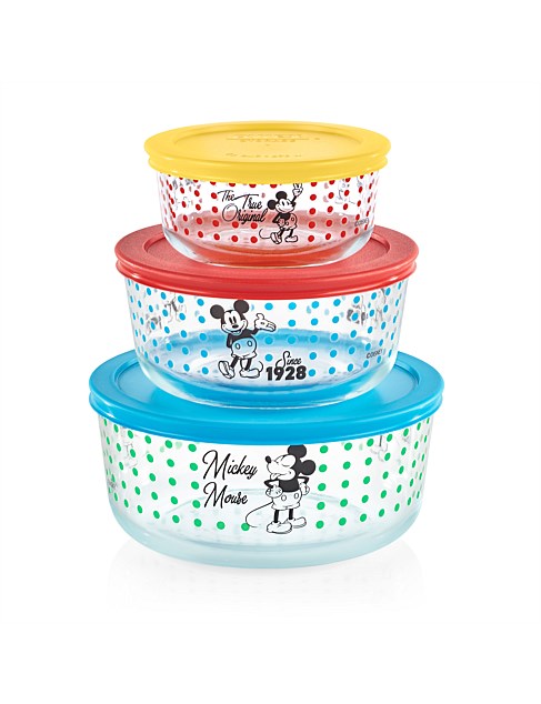 Pyrex Pyrex Simply Store Disney 7cup/1.65l 4cup/950ml 2cup/470ml ...