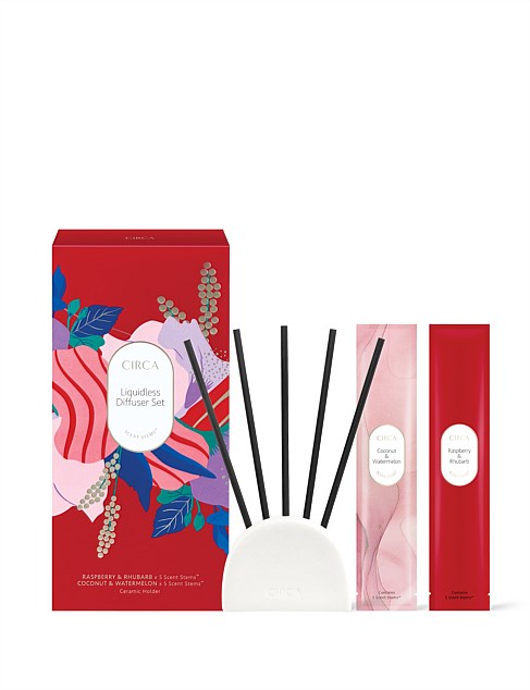 Circa Liquidless Diffuser Set Rasp & Rhubarb + Coco & Watermelon ...