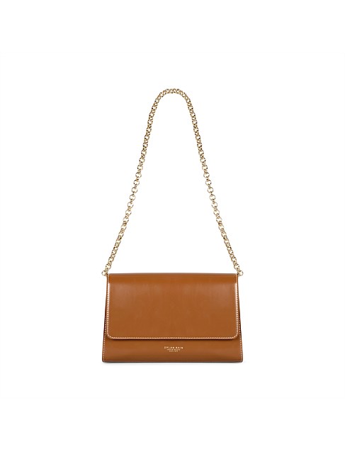 Dylan Kain the Mathilde Lux Leather Shoulder Bag | David Jones