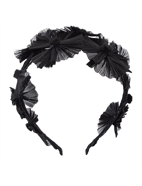 Olga Berg Irena Sinamay Fan Headpiece | David Jones