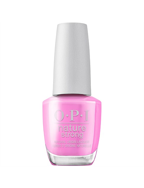 Opi Nature Strong Emflowered Bright Pink Nail Lacquer 15ml | David Jones