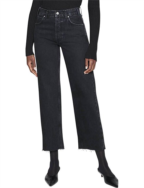 Anine Bing Gavin Jean Faded Black | David Jones