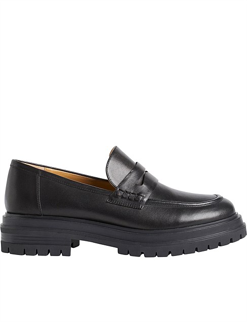 French Connection Madison Leather Loafer | David Jones