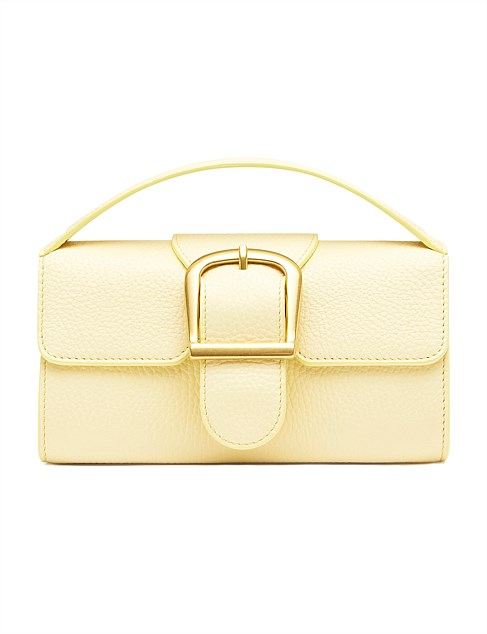 Rylan Mini Flat Handle Buckle Satchel Bag | David Jones