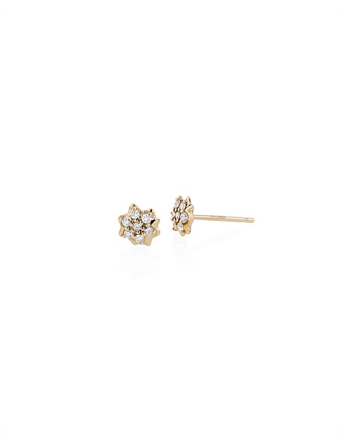Sarah & Sebastian Mica Solus Diamond Earrings | David Jones