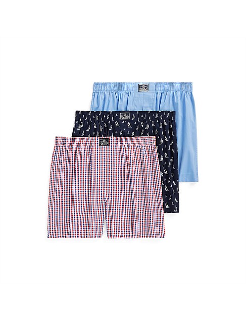 Polo Ralph Lauren Open Boxer-3 Pack-boxer | David Jones