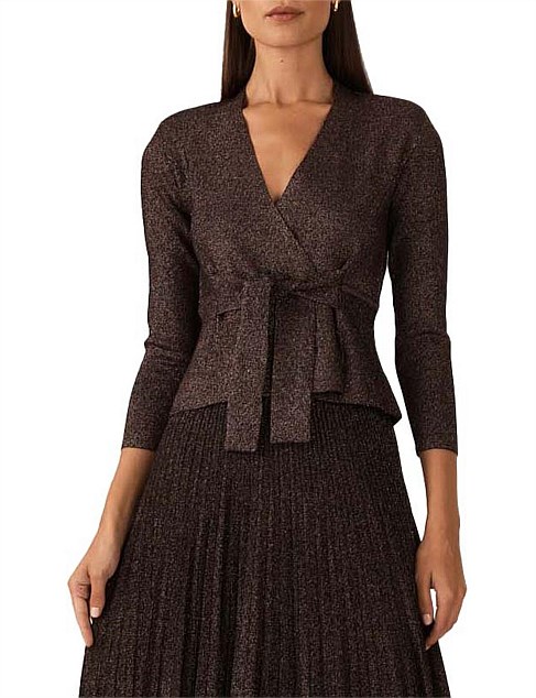 Perri Cutten Metallic Tie | David Jones