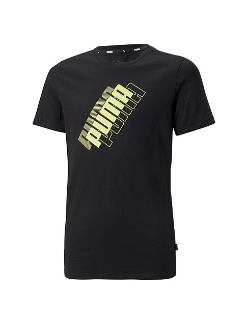 Puma Puma Power Logo Tee B | David Jones