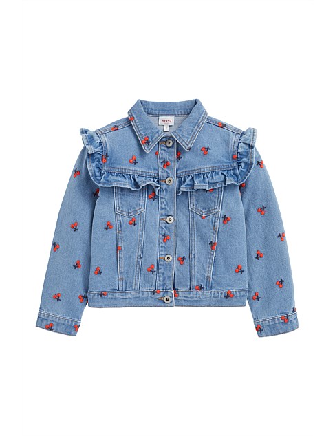 Seed Heritage Cherry Denim Jacket | David Jones