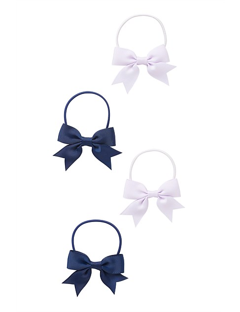 Seed Heritage Grosgrain Bows On Elastics | David Jones
