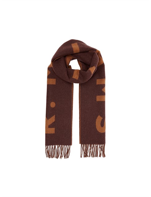 R.m. Williams Rmw X Wallabies Logo Scarf | David Jones
