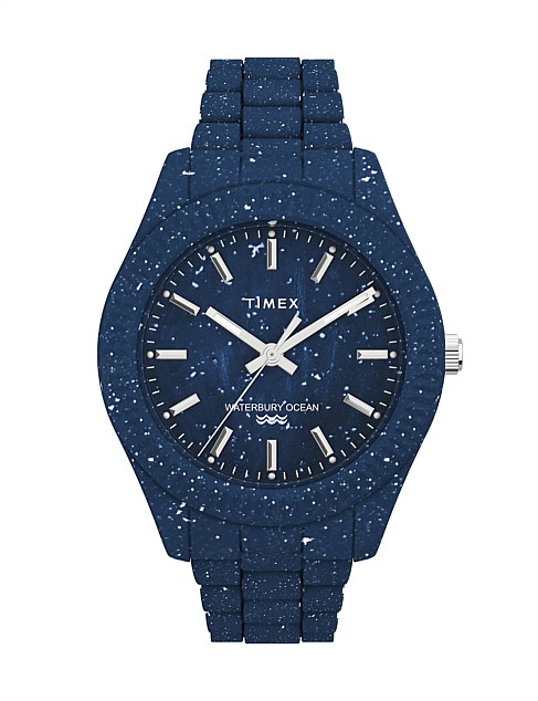 Timex Waterbury Ocean Blue Watch | David Jones