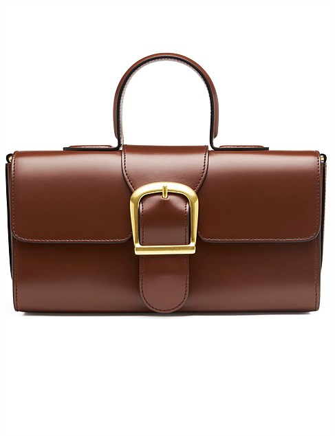 Rylan Small Buckle Satchel Bag | David Jones