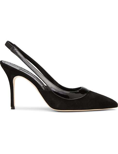 Manolo Blahnik Golpesli 90 Sling Back | David Jones