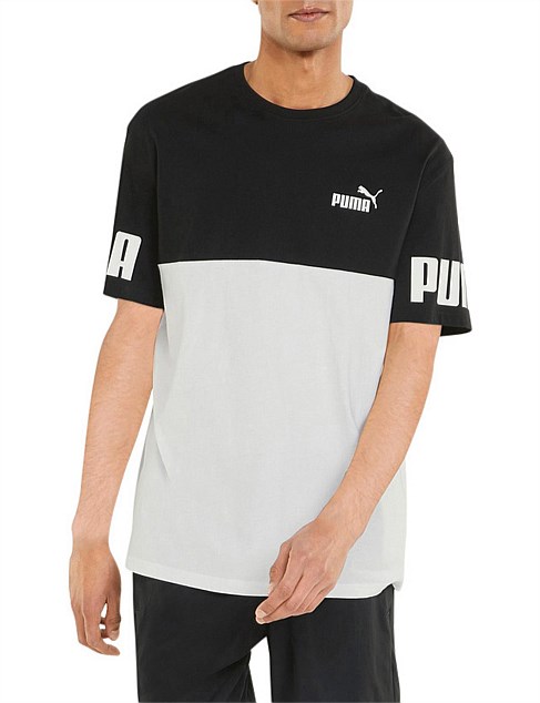 Puma Puma Power Colorblock Tee | David Jones