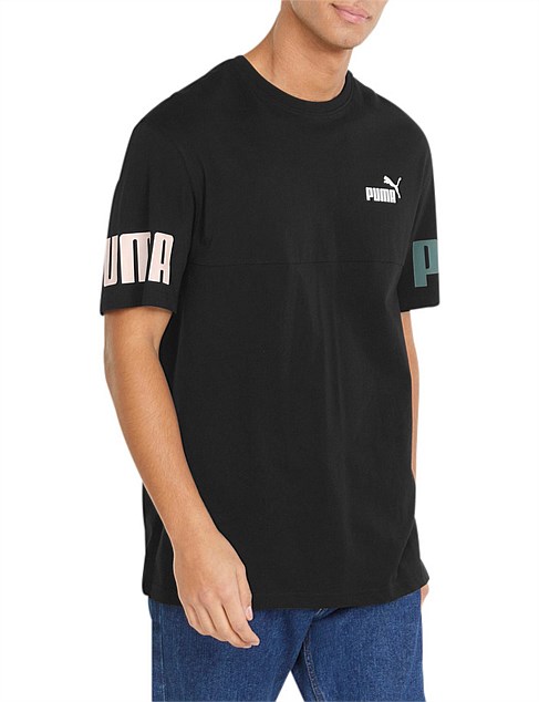Puma Puma Power Colorblock Tee | David Jones