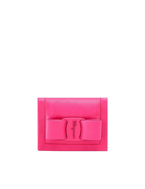 Ferragamo Viva Bow Credit Card Holder | David Jones