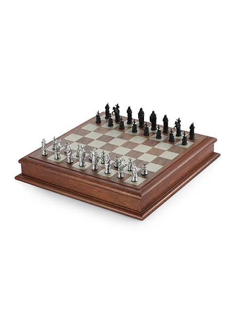 Royal Selangor Camelot Chess Set | David Jones