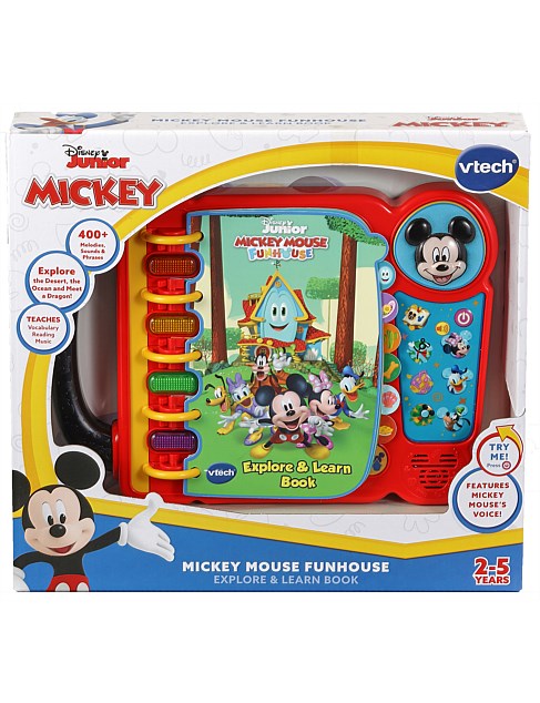 Vtech Disney Junior Mickey Learning Book | David Jones
