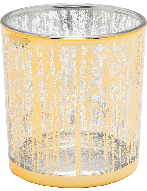 David Jones Golden Forest Tealight Candle Holder | David Jones