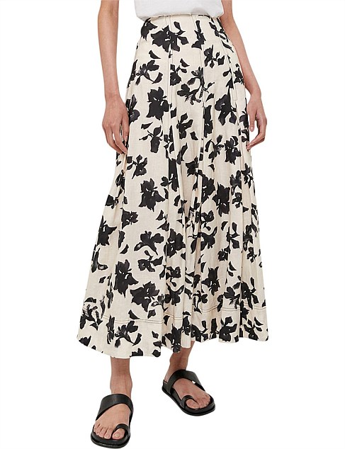 Saba Ines Midi Skirt | David Jones