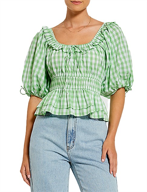 Bohemian Traders Gathered Elastic Waist Top | David Jones