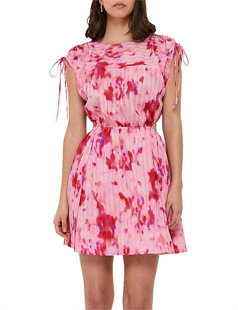 Saba Edrita Cut Out Mini Dress | David Jones