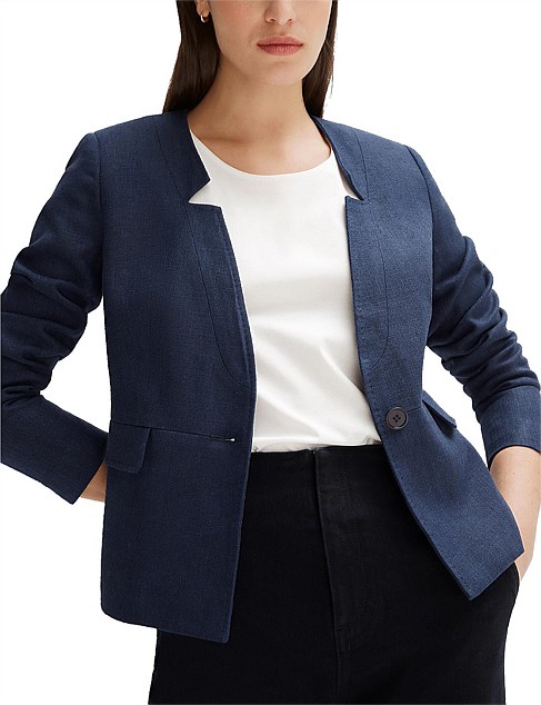 Trenery Notched Collar Jacket | David Jones