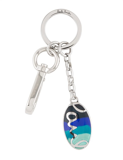 Paul Smith Men Keyring Oval | David Jones