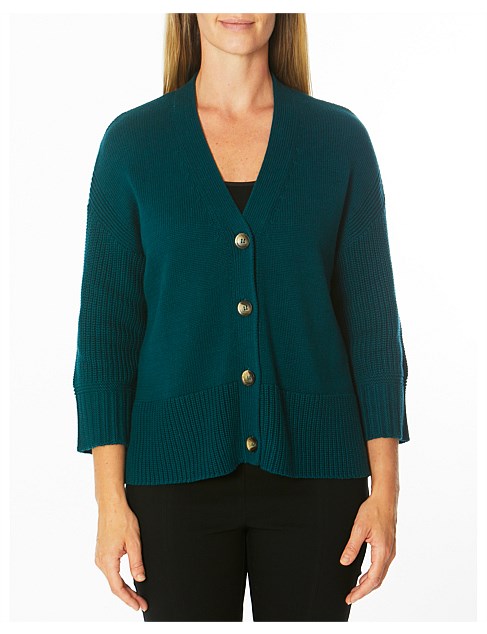 Ping Pong Short Boxy Cardigan | David Jones