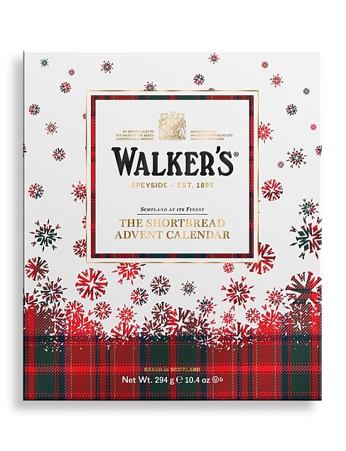 Walkers Shortbread Advent Calendar 294g | David Jones