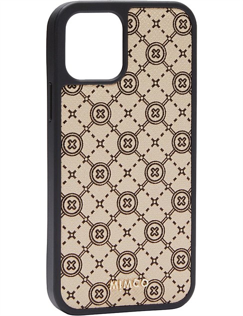 Mimco Mim-gram Vacay Phone Case For Iphone 12-12 Pro | David Jones