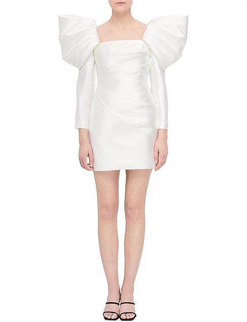 Solace London Riley Cream Mini Dress | David Jones