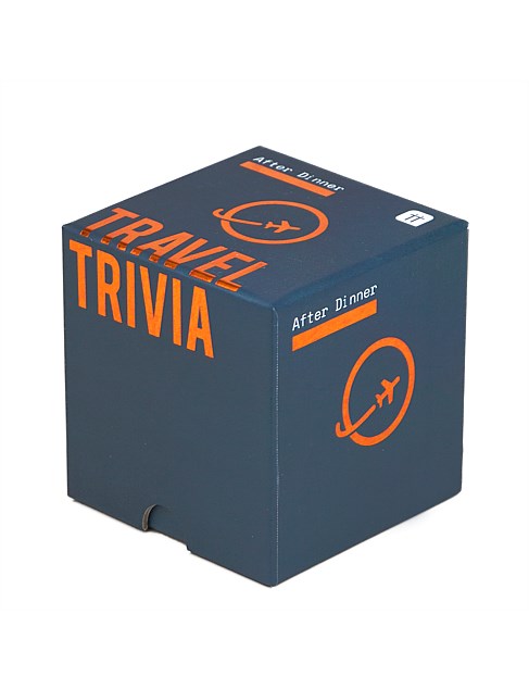 Talking Tables Talking Tables After Dinner Travel Trivia | David Jones