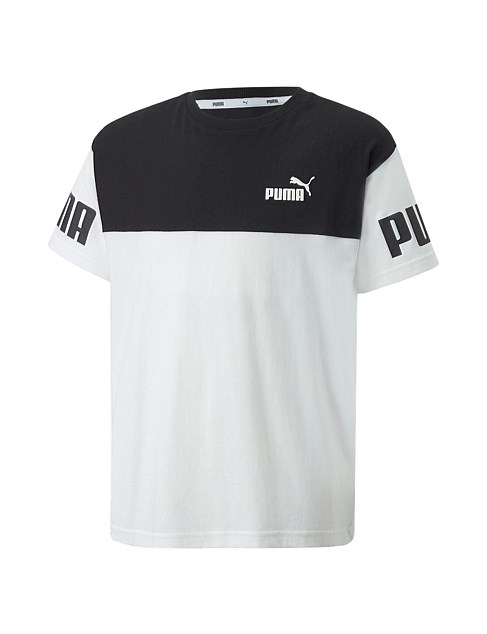 Puma Puma Power Colorblock Tee B | David Jones
