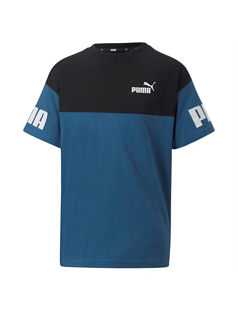 Puma Puma Power Colorblock Tee B | David Jones