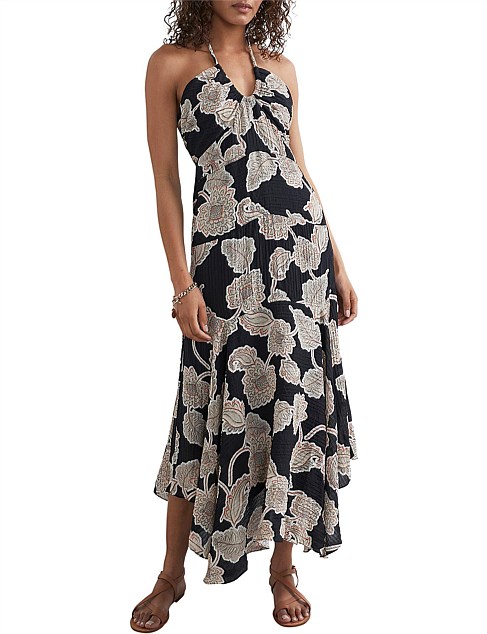 French Connection Paisley Halter Neck Dress | David Jones