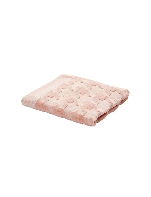David Jones Joannes Pink 33x33cm Face Washer | David Jones