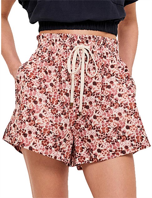 Saba Pebble High Waisted Shorts | David Jones