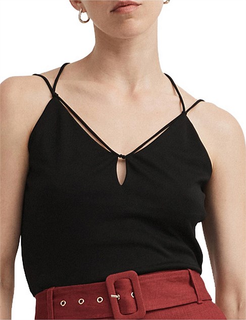 Witchery Multi Strap Keyhole Tank | David Jones