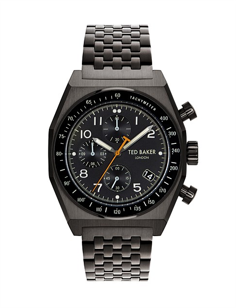 Ted Baker Filey Gunmetal Bracelet Watch | David Jones