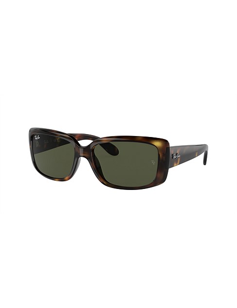 Ray-ban Pillow Havana Green Propionate Sunglasses | David Jones