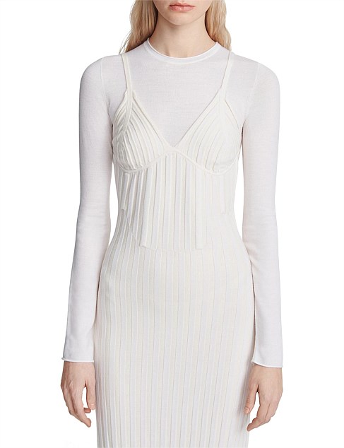 Dion Lee Two Tone Corset Dress | David Jones
