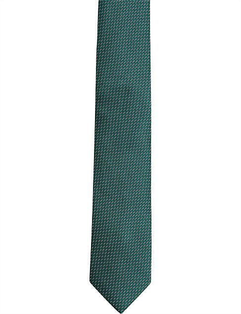 Oxford Waves Silk Tie | David Jones