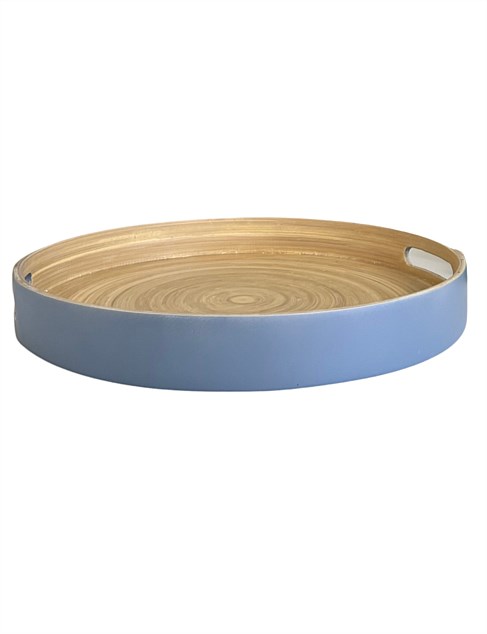 Porter Green Sebss Large Spun Bamboo Tray Kilmuir | David Jones