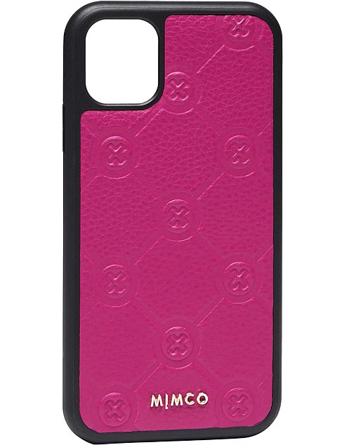 Mimco Mim-gram Phone Case For Iphone 11 | David Jones