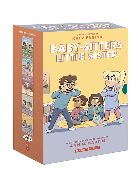 Scholastic Baby Sitters Little Sister Graphix Box Set | David Jones